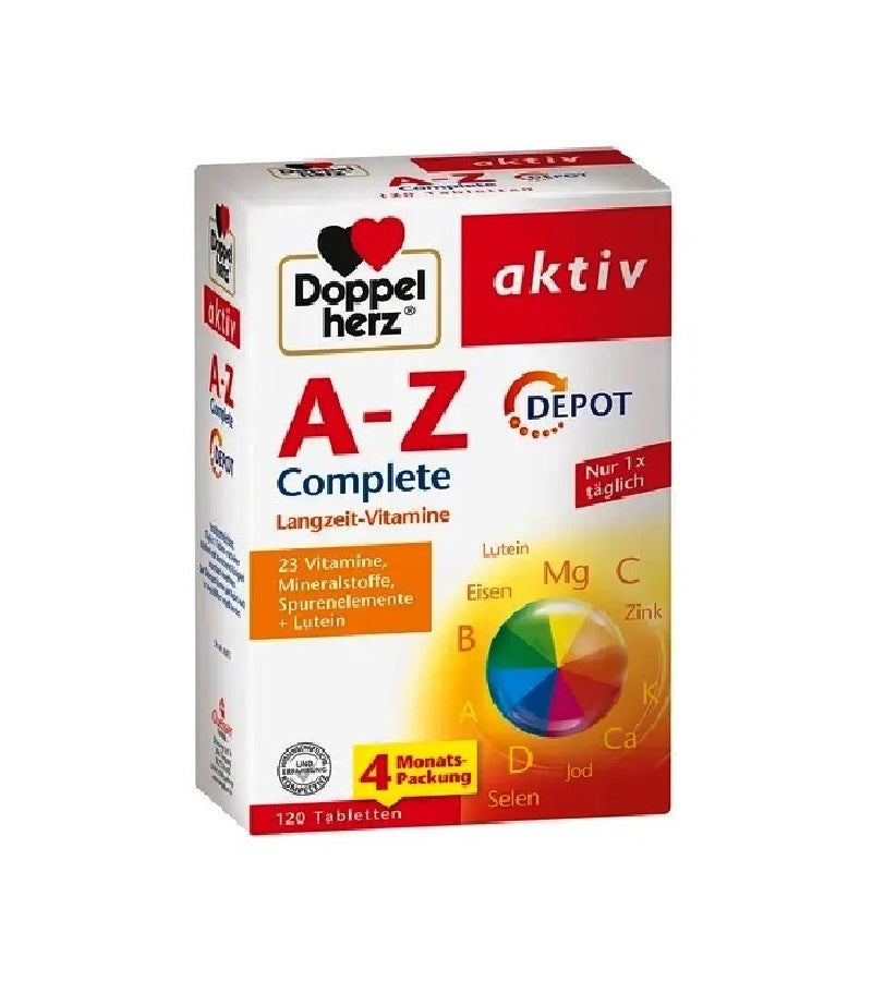 Doppelherz® A-Z Complete DEPOT - 120 Tablets – Eurodeal.shop