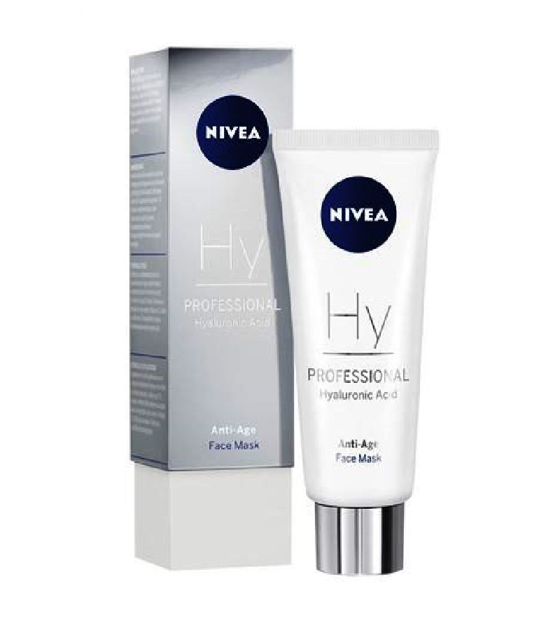 Nivea PADDING AND MOISTURIZING PROFESSIONAL HYALURONIC ACID FACE MASK ...