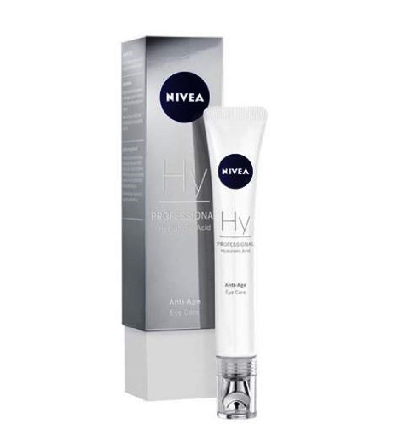 Nivea PADDING AND MOISTURIZING PROFESSIONAL HYALURONIC ACID EYE CARE ...