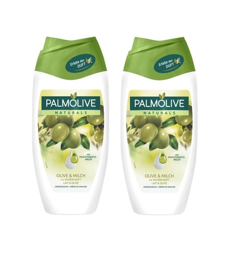 2xPack Palmolive Naturals Cream Shower Gel Olive and Milk - 500 ml ...
