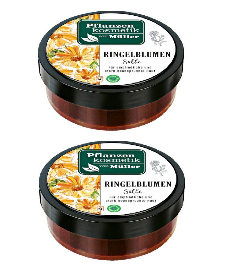 2xPack Müller Plant Cosmetics Marigold Ointment/Moisturizer - 200 ml ...