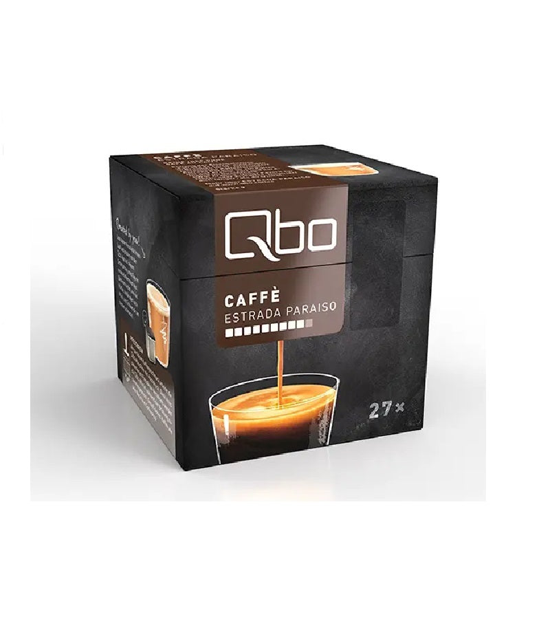 QbO CAFFÈ ESTRADA PARAÍSO Coffee Cubes - 27 or 144 Capsules – Eurodeal.shop